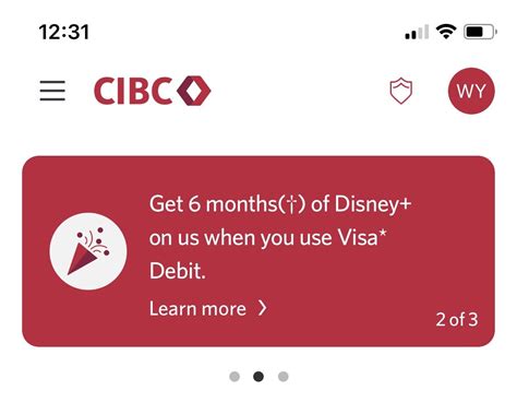 CIBC Months Of Disney Free Using The CIBC Advantage Debit Card New Subscribers Targeted