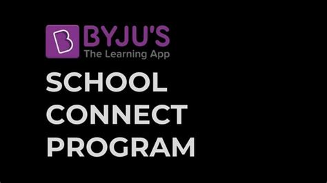 Byjus School Connect Program Pptx