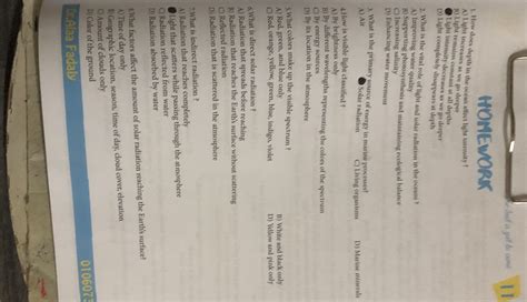 HOMEWORK 1 How Does Depth In The Ocean Affect StudyX