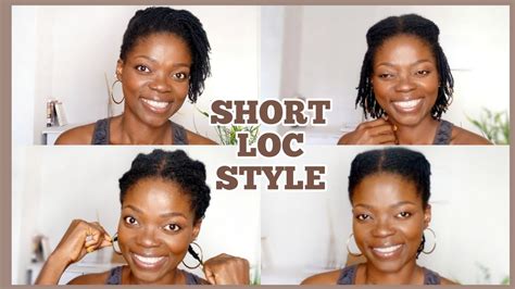 Quick And Easy Microlocs Styles For Short Locs 2022 Loc Stlyles