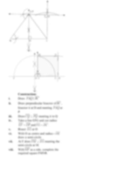 Solution 9th Class Math Unit 17 Practical Geometry Triangles 17 5