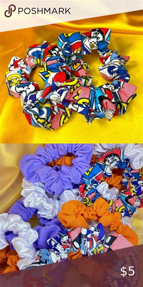 Sonic The Hedgehog Scrunchie Clothes Design Scrunchies Fashion Tips