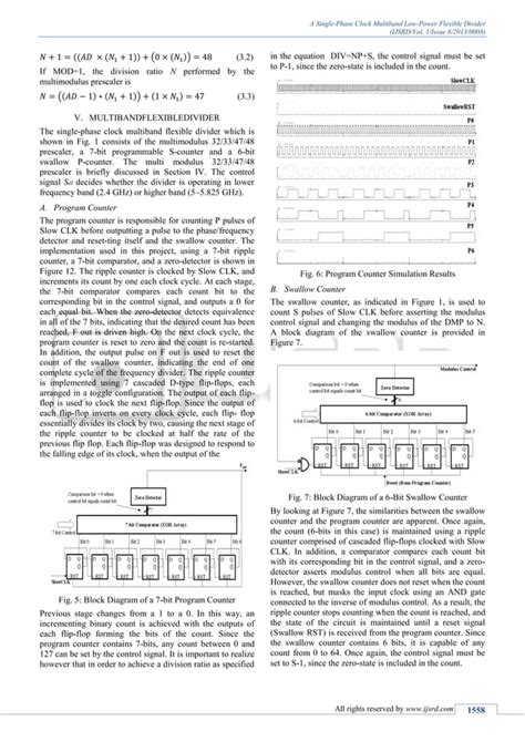 A Single Phase Clock Multiband Low Power Flexible Divider Pdf