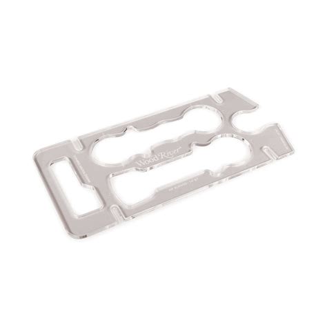Woodriver 3 In 1 Handle Router Template Woodcraft