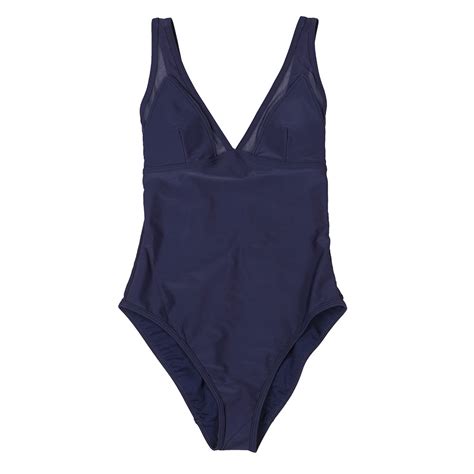 Ted Baker Rubee Mesh Panelled Swimsuit Oxygen Clothing