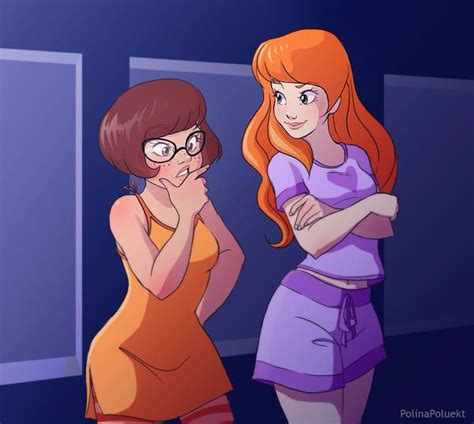 Velma And Daphne Screenshot Redraw By Paulina Ap On Deviantart Daphne From Scooby Doo Daphne