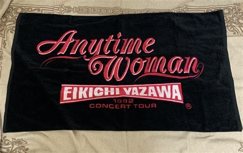 【未使用に近い】矢沢永吉 Calor Eyazawa Eikichi Yazawa タオル ロックンロール スペシャル Anytime