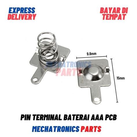 Jual Pin Terminal Baterai PCB Terminal Batere AA AAA A A Pin AA PCB Kota Bandung