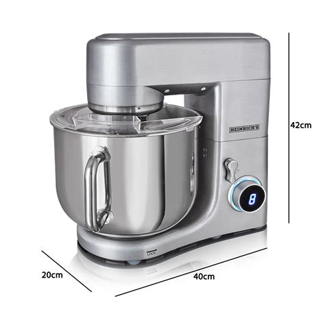 ᐉ Миксер кухонный планетарный HEINRICH'S HKM 8110 11 л 1800 Вт 8 ...