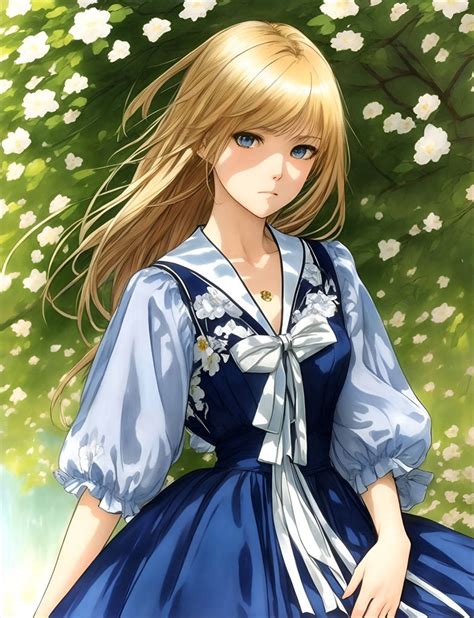 Pretty Blonde Manga Girl By Ishi99 On Deviantart