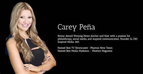 Carey Peña Emmy Award Winning Journalist