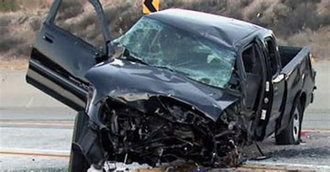 1 Killed In Wrong Way Collision On 14 Freeway In Acton Cbs Los Angeles