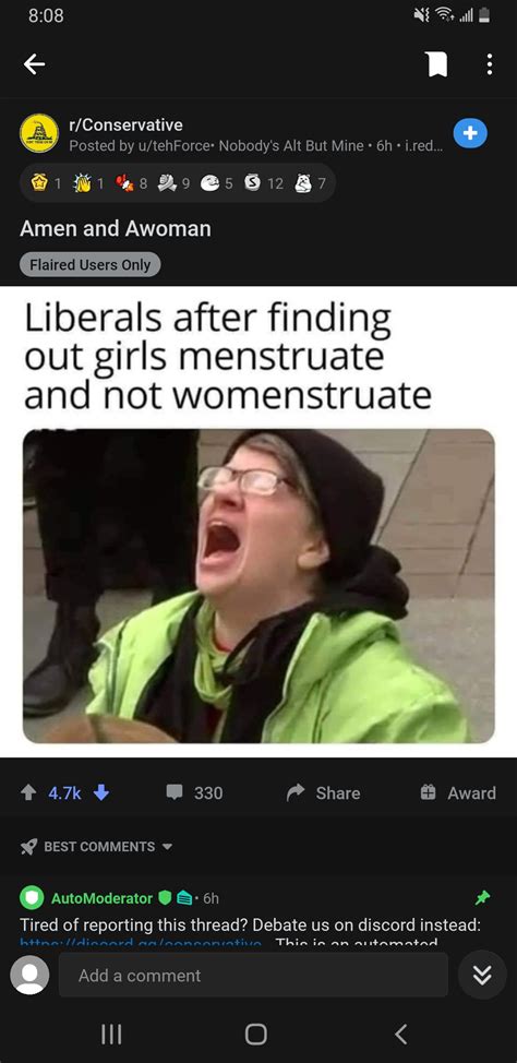 Imagine Being A Snowflake And Needing A Safe Space Oh Wait R