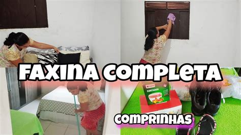 FAXINA COMPLETA TUDO LIMPO GANHEI PRESENTE COMPRINHAS PARA O LAR