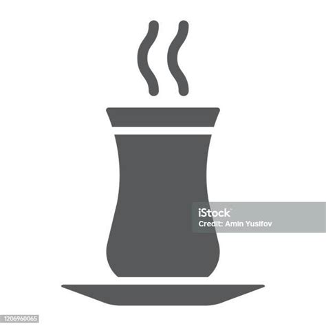 土耳其茶字形圖示拉馬丹和伊斯蘭伊斯蘭茶標誌向量圖形白色背景上堅實的圖案eps 10向量圖形及更多10號圖片 10號 傳統 剪裁圖