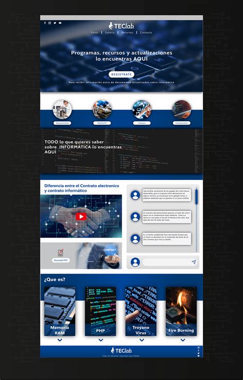 Brand TEClab On Behance