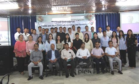 Workshop On “cors And Geoid Model Application In Land Surveying” Held Nagaland Tribunenagaland
