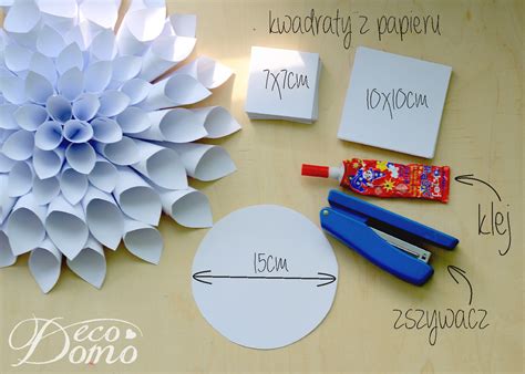 Kwiaty Z Papieru Origami Krok Po Kroku
