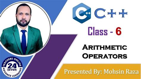 Arithmetic Operators In C Urdu Hindi By Mohsin Raza Lecture No