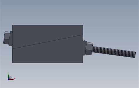 楔形机构solidworks 2014模型图纸免费下载 懒石网