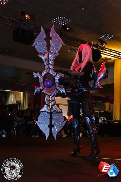 Nightblade Irelia Cosplay On Stage By Darkenya On Deviantart