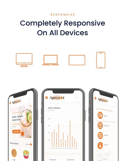 restaurant management admin template aprycot iqonic design