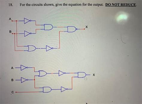 Solved For The Circuits Shown Give The Equation For The Chegg Com