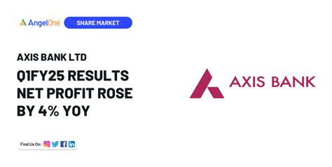 Axis Bank Q1 Fy25 Results Net Profit Rises 4 Asset Quality Drops