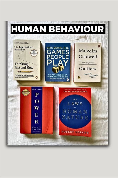 Understanding Human Behavior Must Read Books Best Self Help Books