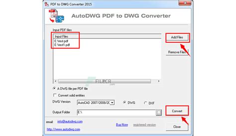 Autodwg Pdf To Dwg Converter Pro V Filecr