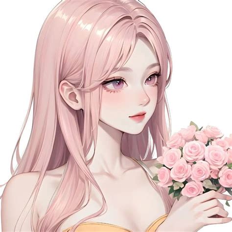 Anime Girl With Pink Hair And Horns At Kevin Blankenship Blog