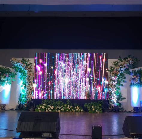 Legidatech P Stage LED Movable Video Wall Panel Background DJ Booth Screen Full Color