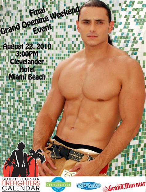 2011 South Florida Firefighters Calendar Unveiling At The Clevelander 8