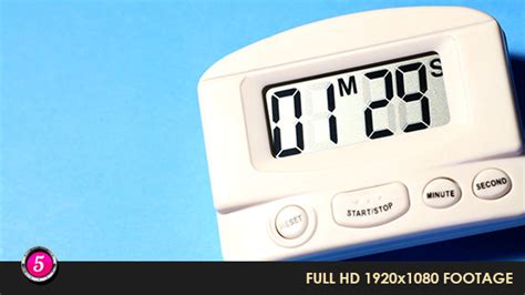Digital Timer 12 Stock Footage Videohive