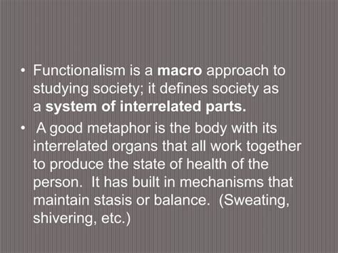 Conflict And Functionalist Theory Ppt