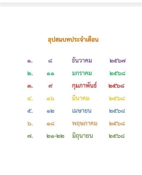 วัดศรีวนาราม ปฏิทินการบวชพระฟรี ทุกๆเดือน ประจำปี 2568 Facebook