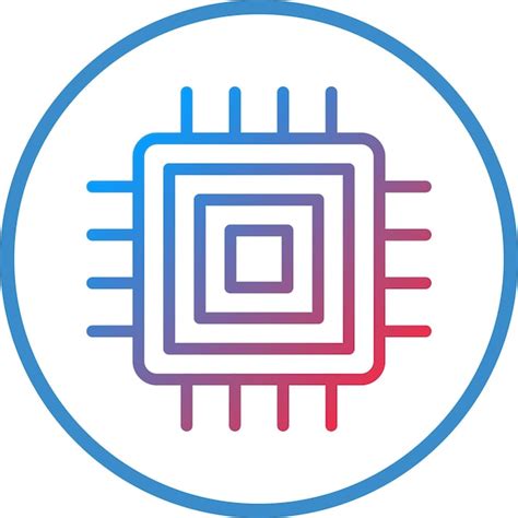 Premium Vector Vector Design Microprocessor Icon Style