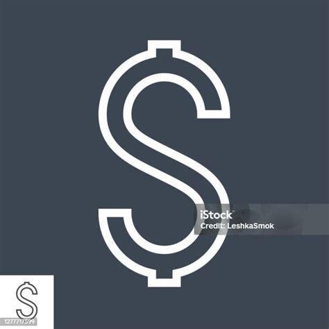 美元符號細線向量圖示向量圖形及更多交換圖片 交換 付錢 價格 Istock