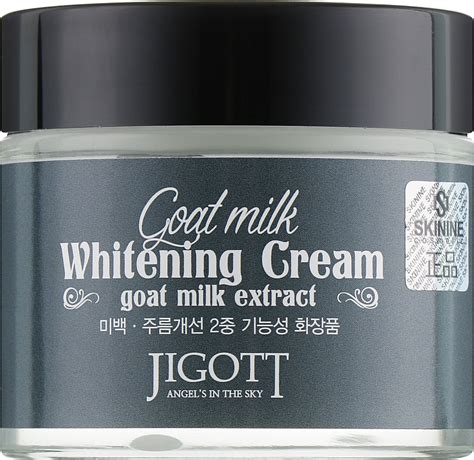 Избелващ крем за лице с екстракт от козе мляко - Jigott Goat Milk ...