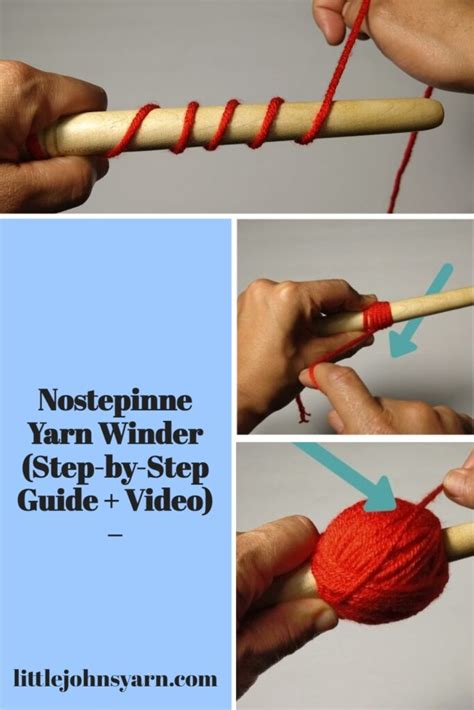 Nostepinne Yarn Winder Step By Step Guide Video Littlejohns Yarn