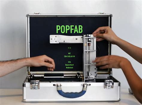 Mit Team Develops Portable Popfab 3d Printer That Fits Inside A Suitcase