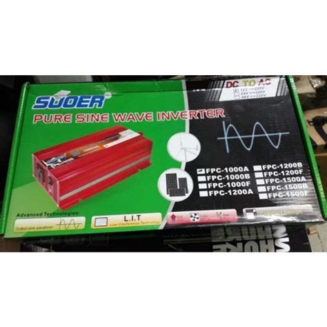 Jual Power Inverter Canggih Merk Suoer Fpc 1000a Pure Sine Wave