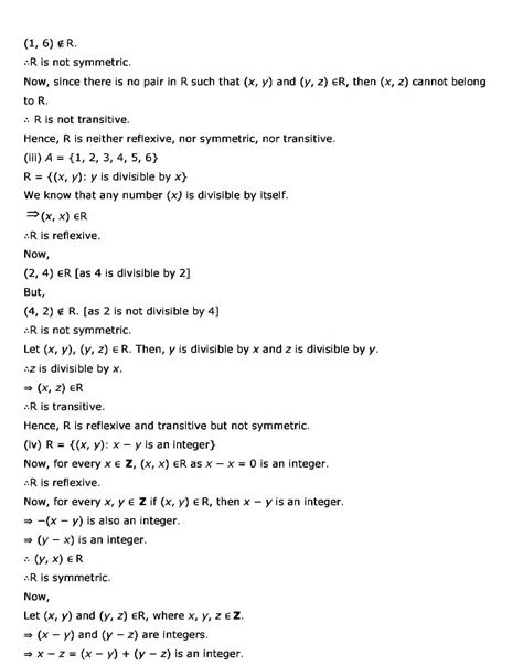 Mp Board Solution Class 12th Maths Chapter 1 Relations And Functions