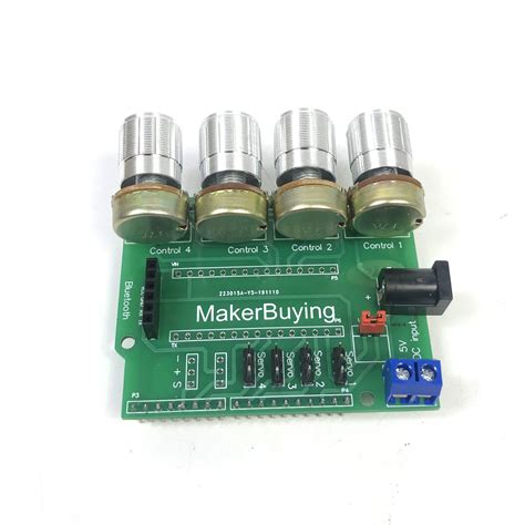 4dof Robot Arm Servo Potentiometer Extension Board For Arduino — 🛍️ The