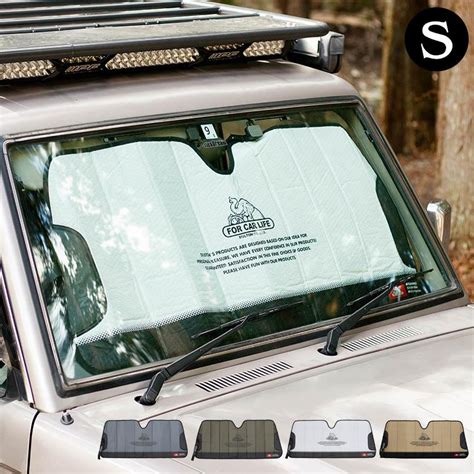 Dulton 車 サンシェード S フロント 日よけ 紫外線対策 遮光 吸盤なし 車用 日除け ダルトン おしゃれ ジムニー ハスラー ラパン