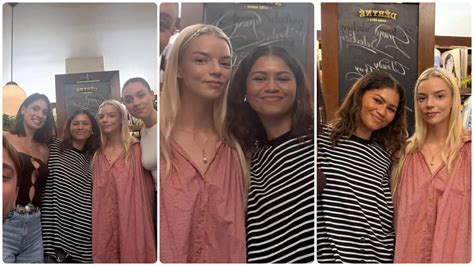 Zendaya And Anya Taylor Joy Dune 3 Budapest