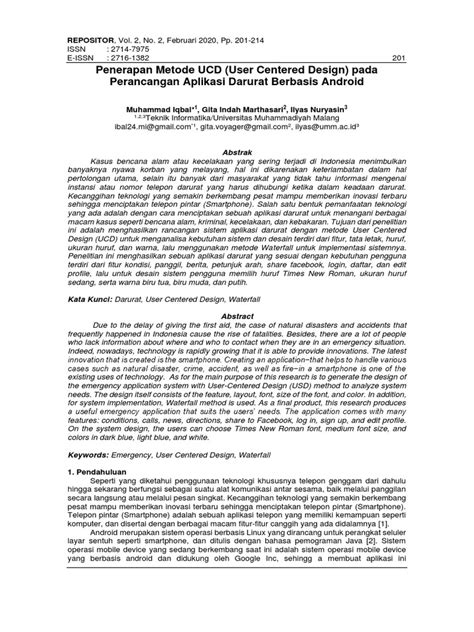 penerapan metode ucd user centered design pada per pdf
