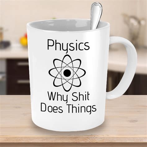 Funny Physics Gifts Science Mug Gift For Physics Teacher | Etsy