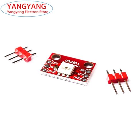 1 Pçs Novo Ws2812 Rgb 5050 Led Breakout Sensor Módulo Para Arduino