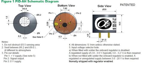photoionization voc gas sensor pid sensor for dangerous chemicals